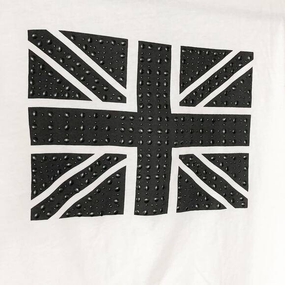 Zara | Shirts & Tops | Zara Kids Tshirt Size 100 Cotton Union Jack Flag ...